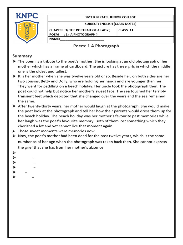 English Class 11 Question and Answer | PDF | Prayer | Courage