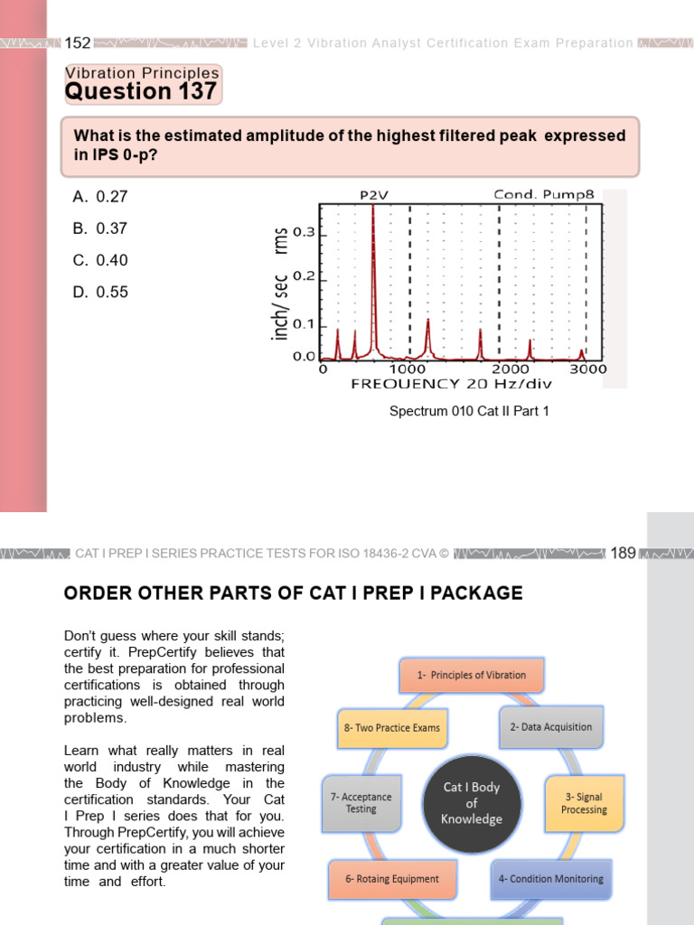 Level 2 Vibration Analyst Exam Prep | PDF | Telecommunications Engineering