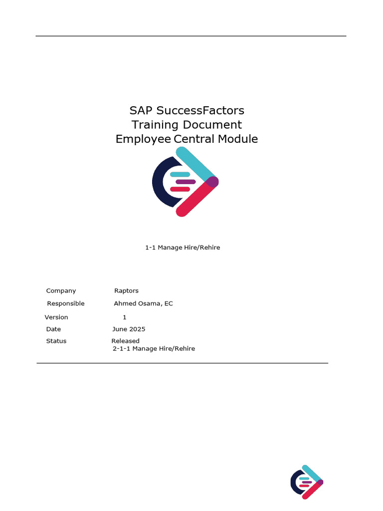 Manage Employee Hire/Rehire Guide | PDF | Computing