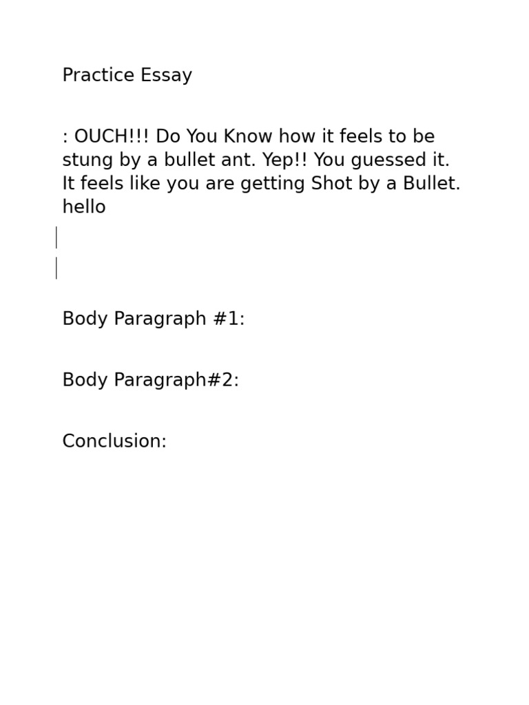 Erich Manuel Pioske Dosil Write Score Practce Essay | PDF