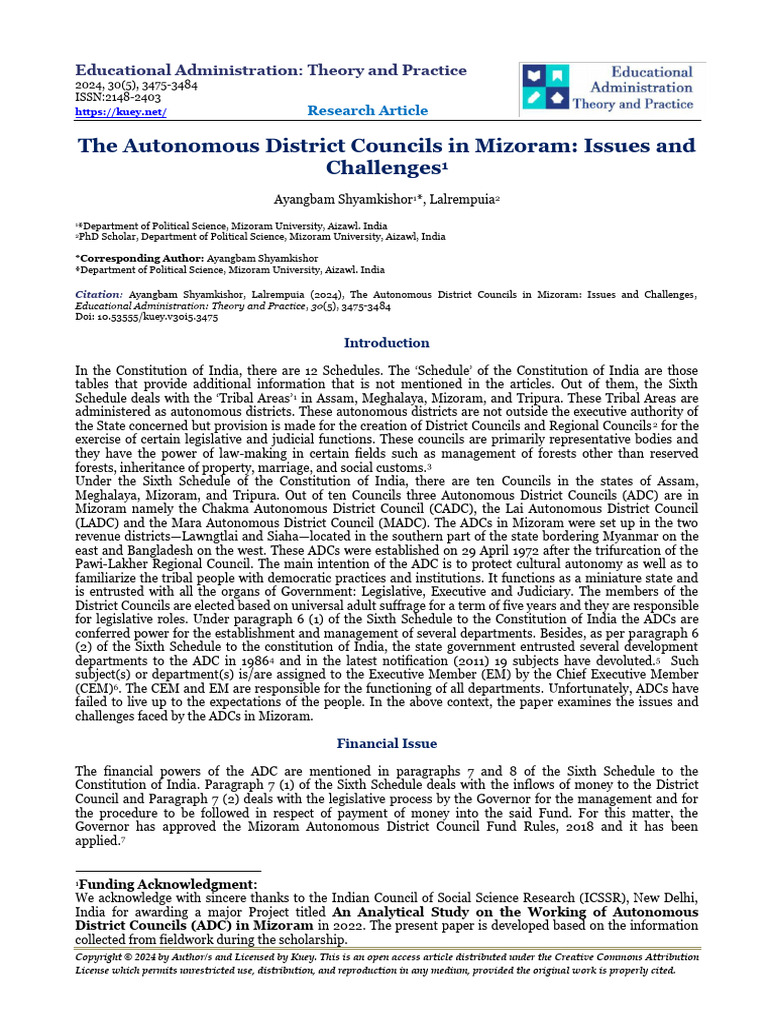 Final Volume 30 No.5 2024 Educational Administration Theory and Practice | PDF
