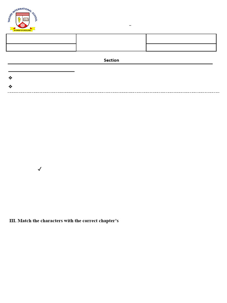 Class 5 Moral Science Term 1 Exam | PDF | Mahabharata
