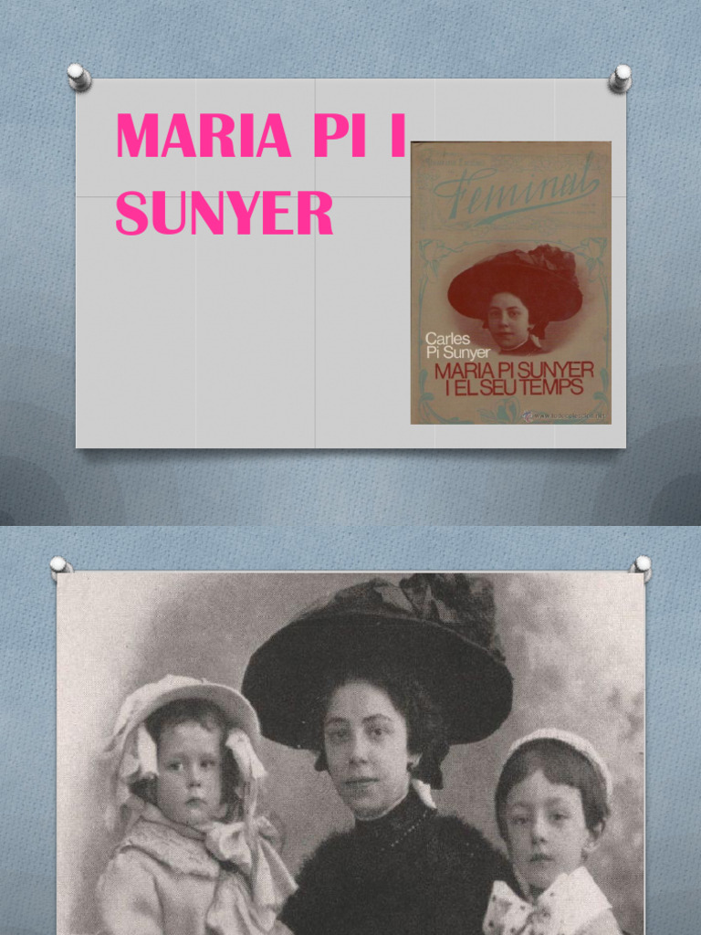 Maria Pi I Sunyer | PDF
