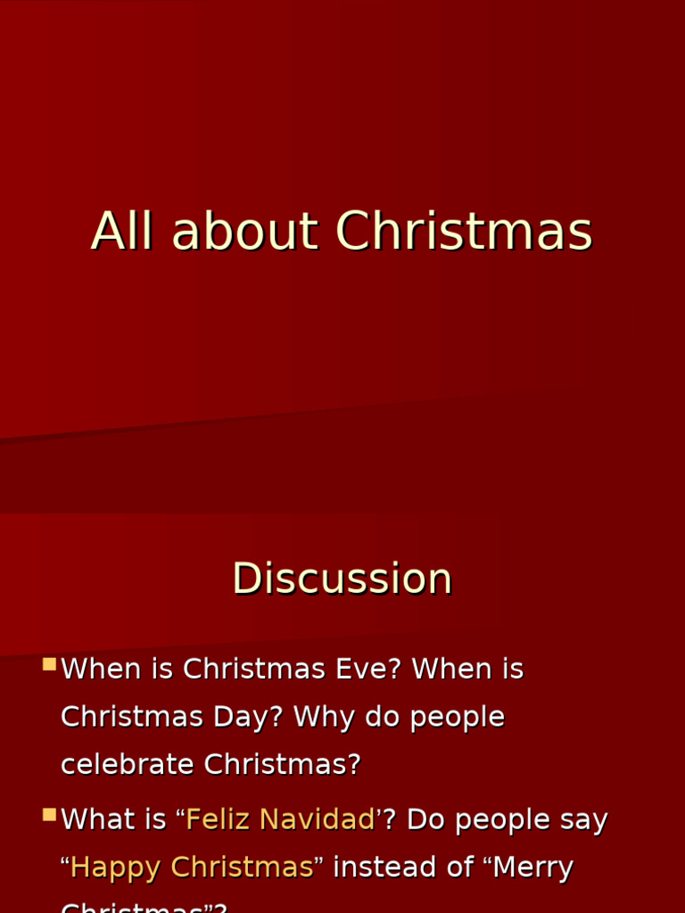 All About Christmas | PDF | Santa Claus | Christmas