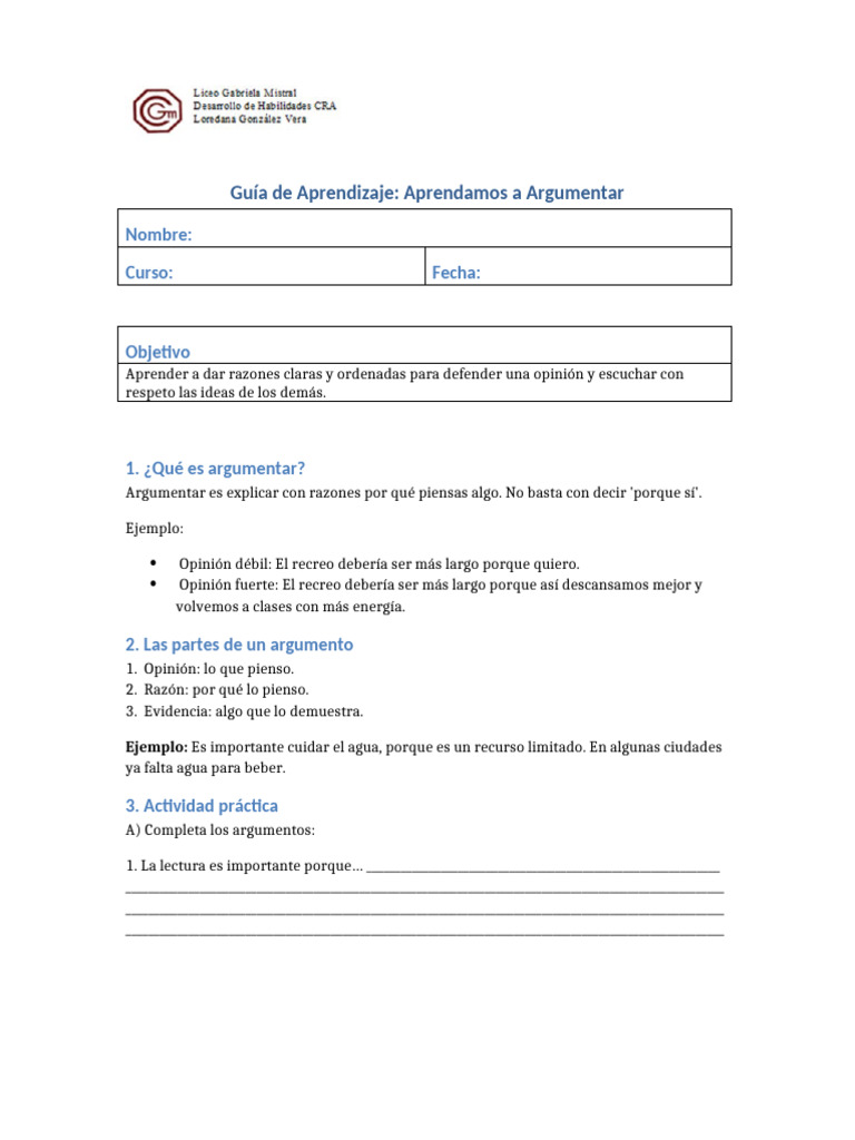 Cómo Argumentar Efectivamente | PDF