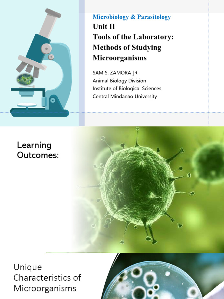 II. Tools of The Laboratory | PDF | Growth Medium | Staining