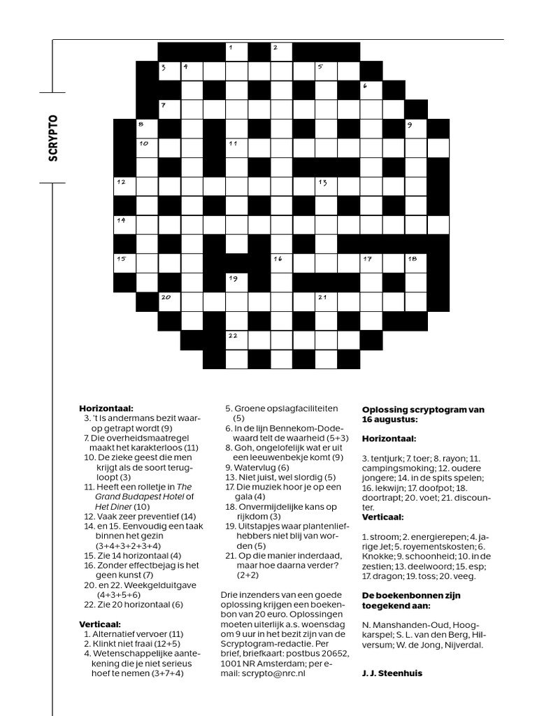 NRC Krant 20250823 5721906 Scrypto | PDF