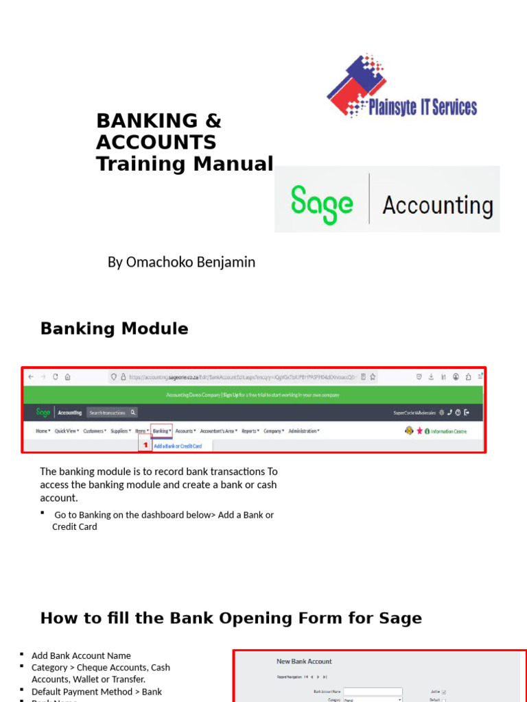 Banking Module Training Manual | PDF | Accounting | Business Economics