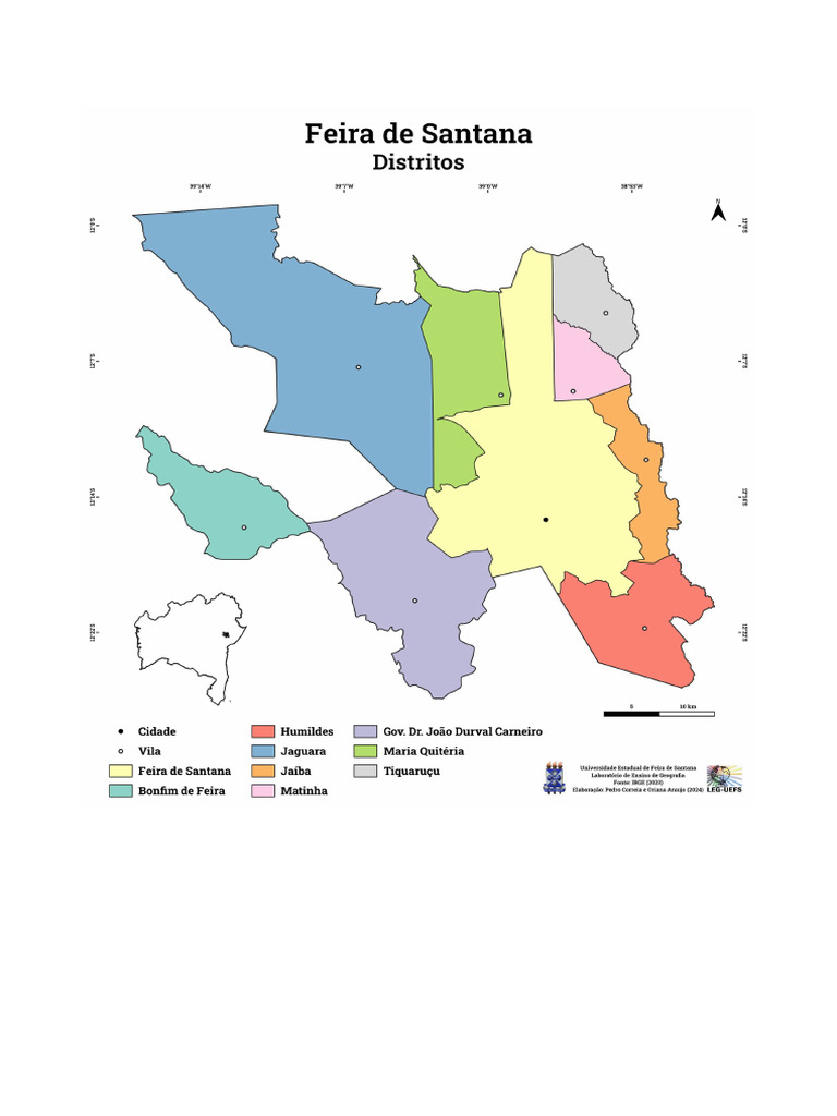 MAPA FSA Distritos | PDF