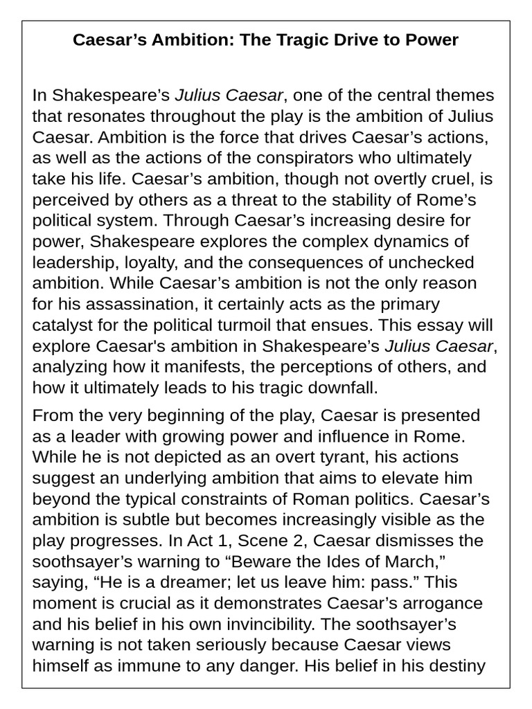 Julius caesar | PDF | Julius Caesar | Augustus