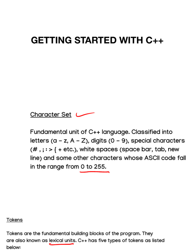 Introduction To C++ Programming | PDF | Reserved Word | Identifier