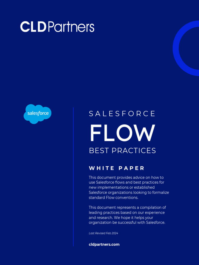 Salesforce Flow Best Practices Guide | PDF | Computing | Computer ...