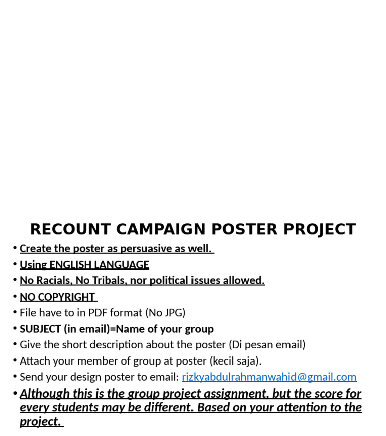 Kriteria Project Poster | PDF