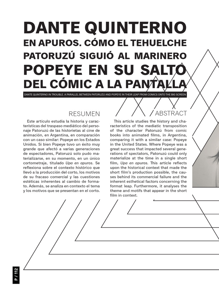 Dante Quinterno en Apuros Como El Tehuel | PDF