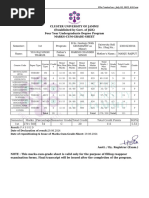 Nust Admission Scale | PDF | Educational Institutions | Secondary Education