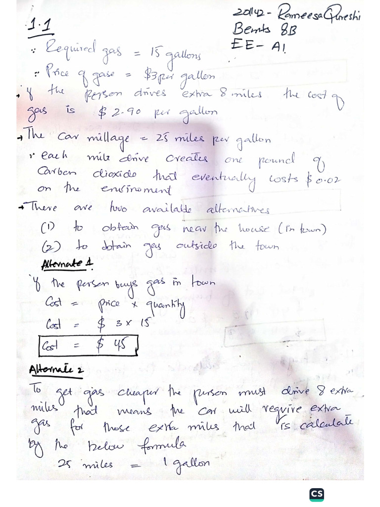 Rameesa EE A1 | PDF