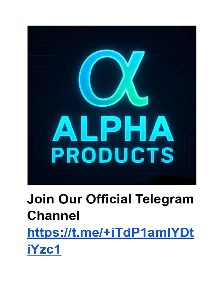 0 Join Us Alpha Products | PDF