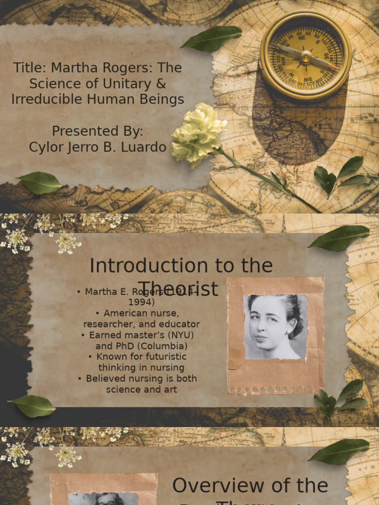 Martha Rogers' Unitary Human Theory | PDF