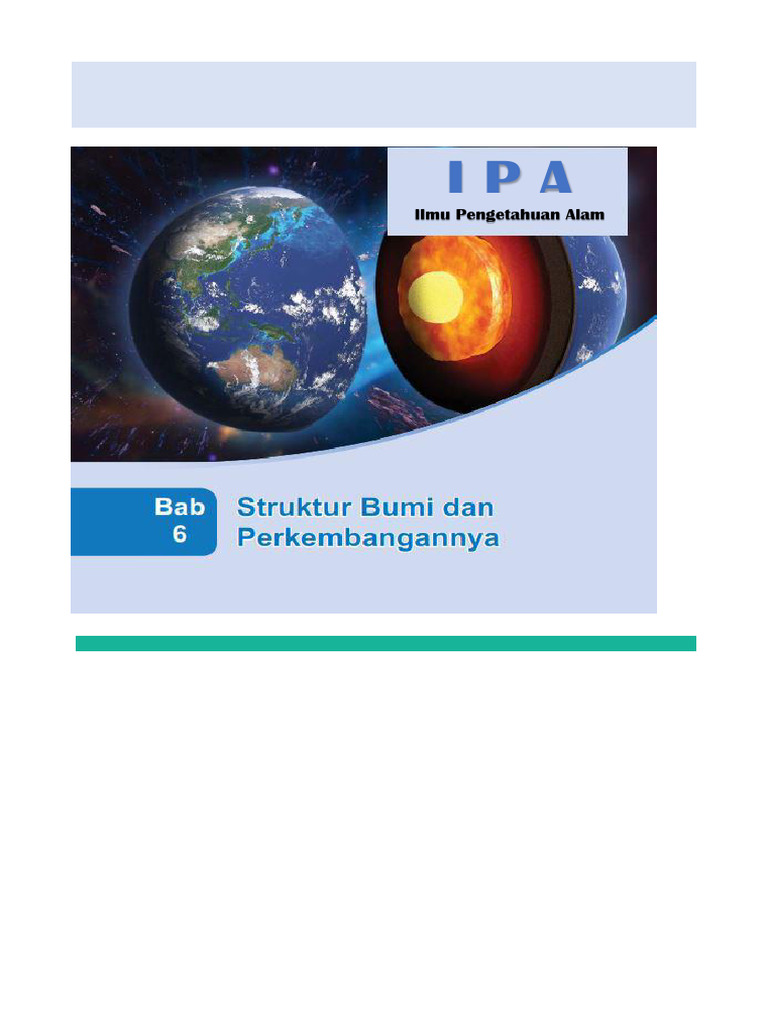Modul IPA Kelas VIII: Struktur Bumi | PDF