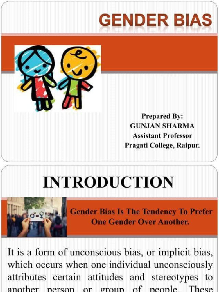 Gender Bias | PDF