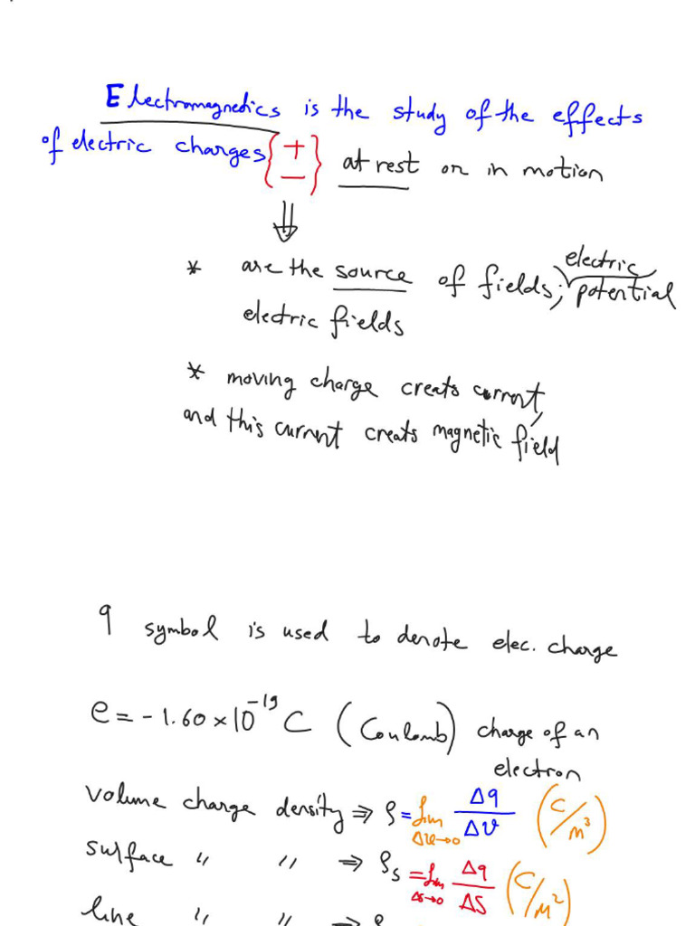Introduction To Electromagnetics | PDF