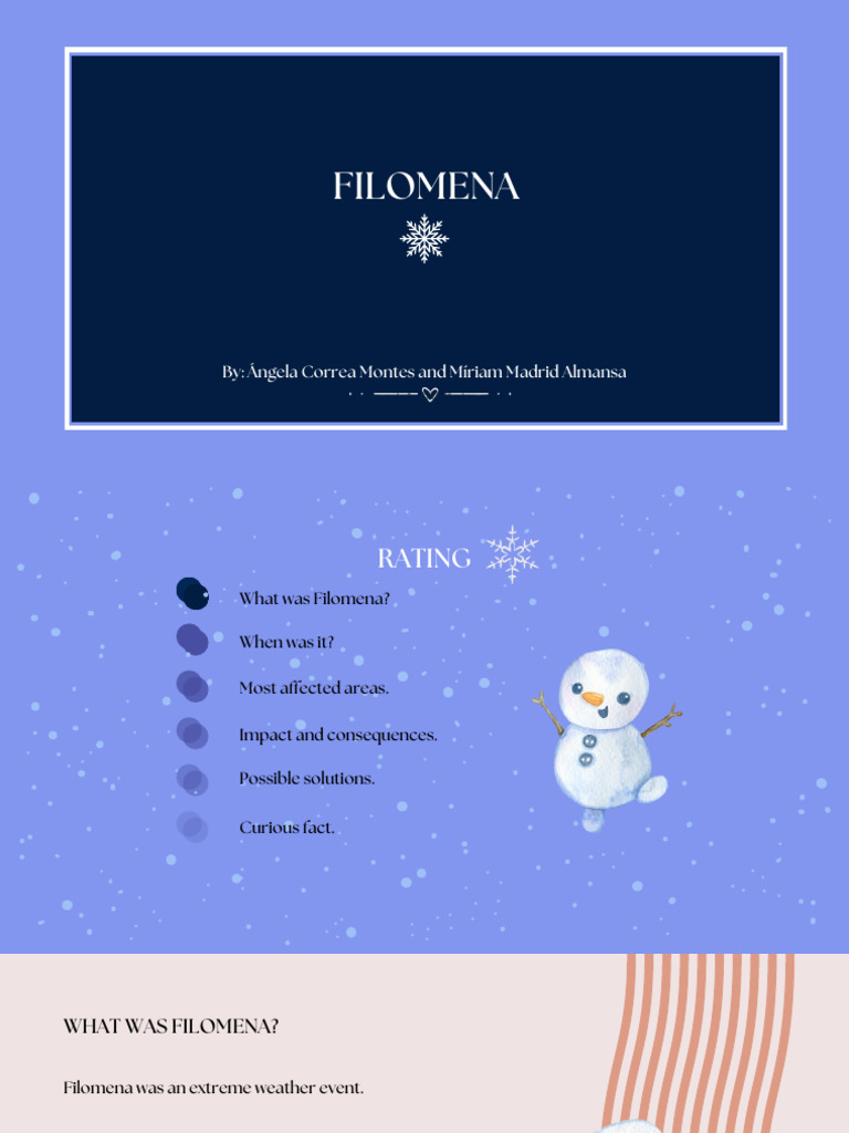 Filomena | PDF