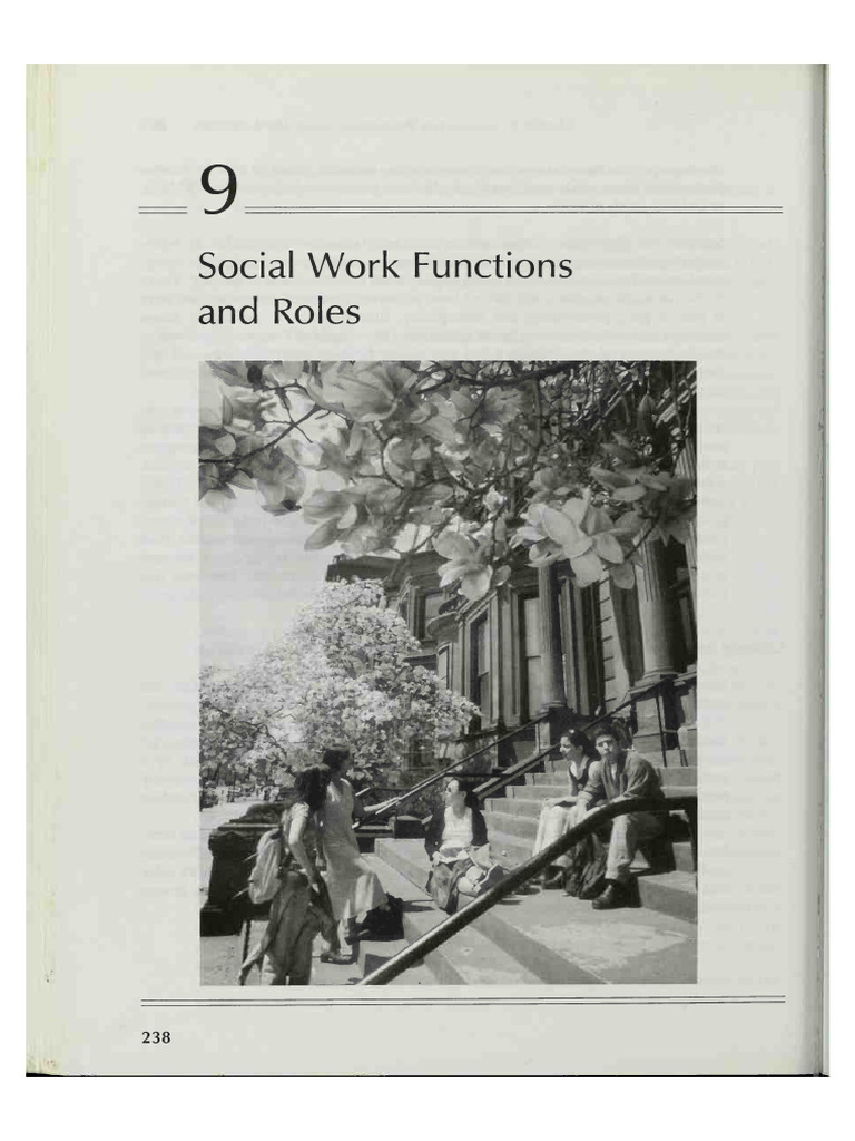 Social Work Functions and Roles Explained | PDF | Social Work | Evaluation