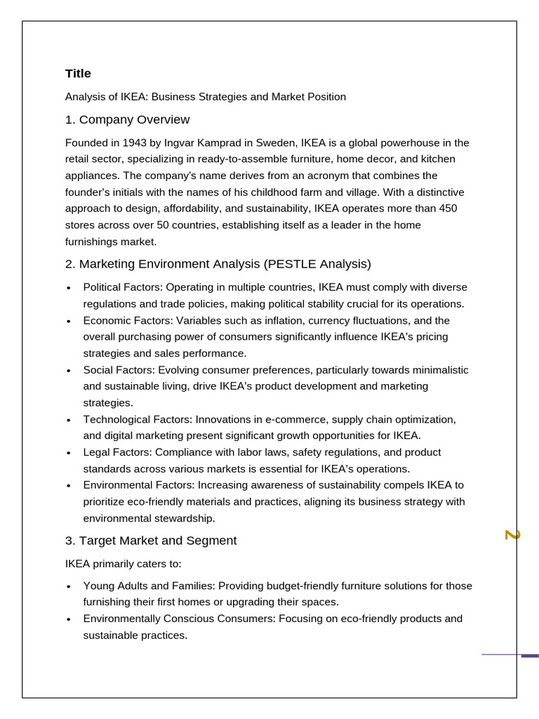 IKEA | PDF | Corporate Social Responsibility | Sustainability