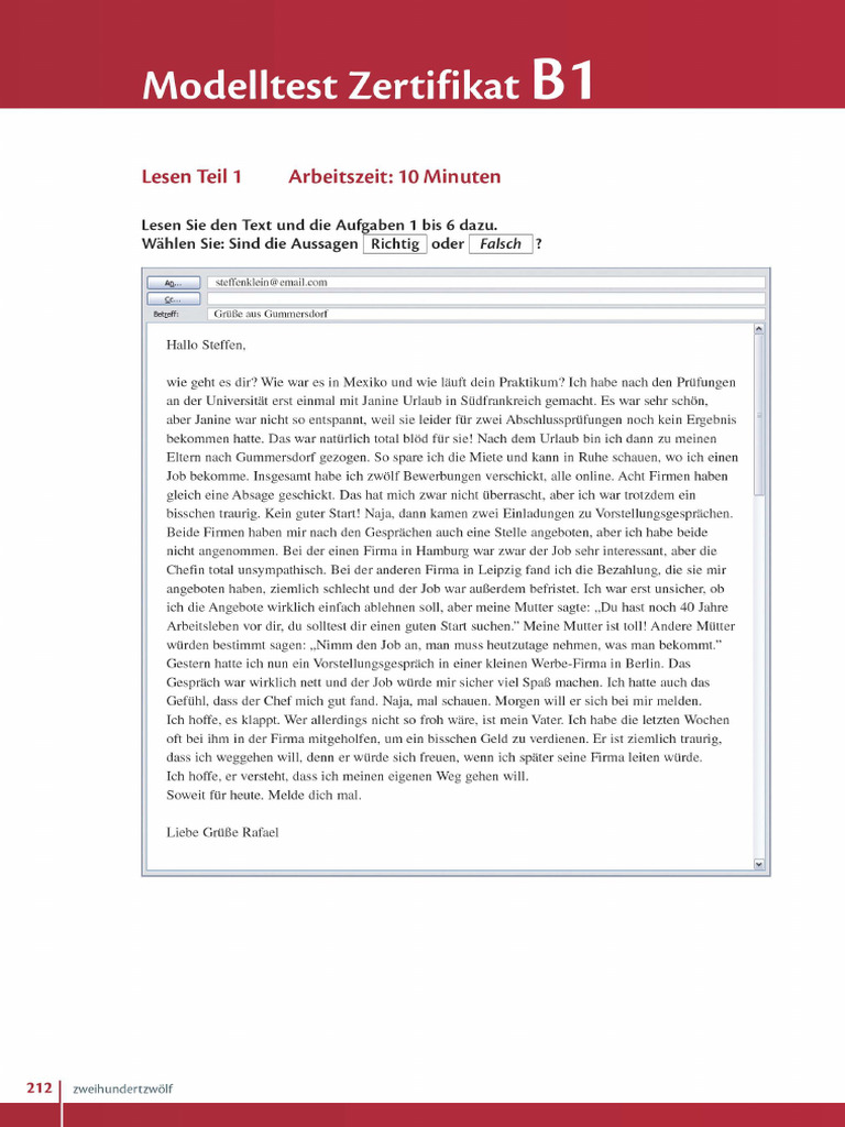 Test Lesen | PDF