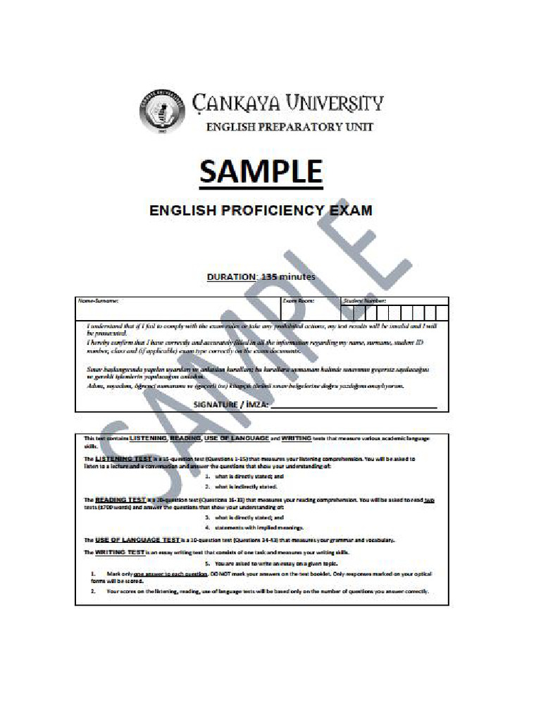 Sample Proficiency Cups Test 2 SC | PDF | Numbers | Maya Civilization