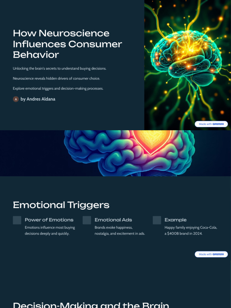 Neuroscience And Consumer Behavior Insights Pdf