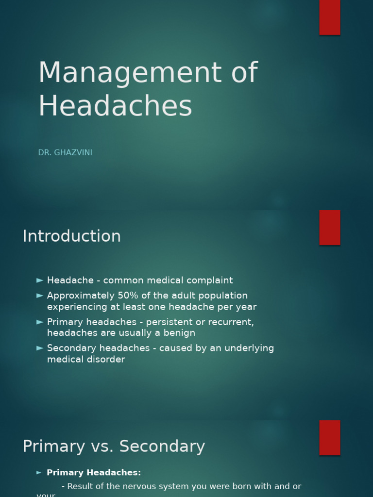 Understanding Migraine Management Strategies | PDF | Headache | Migraine