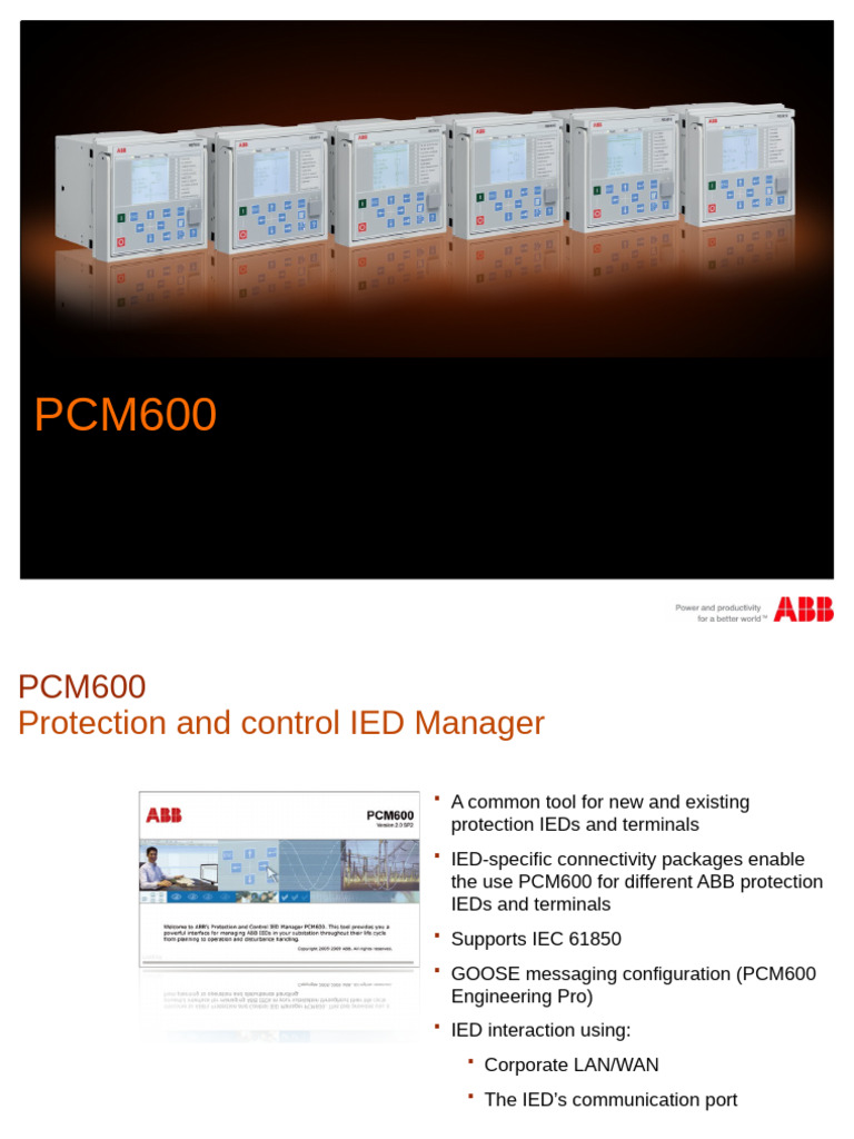PCM600 v2.3 | PDF
