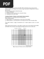 Manual WBC Count Procedure Guide | PDF | White Blood Cell | Blood
