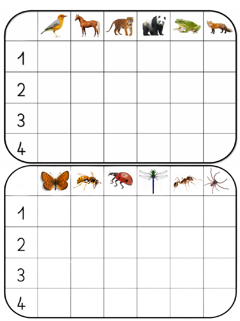 Tableau Double Entrée 4 Lignes Quantité GS | PDF
