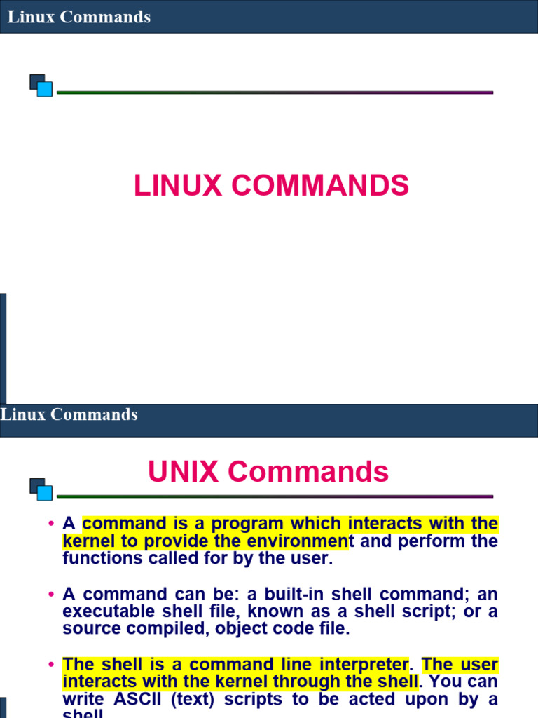Essential Linux Command Overview | PDF