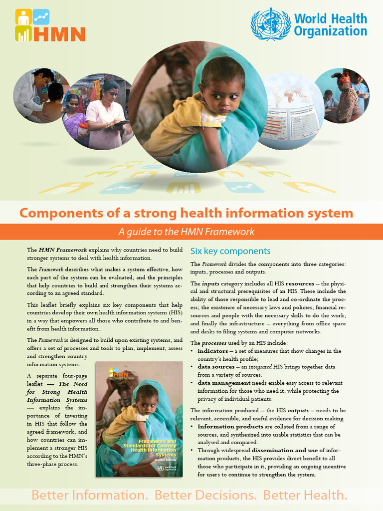 HMN Framework for Health Information Systems | PDF | Information ...