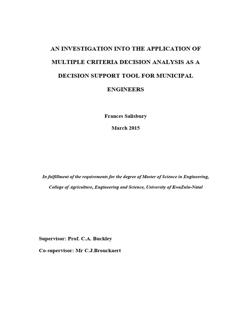 Salisbury Frances 2015 | PDF | Sanitation | Toilet