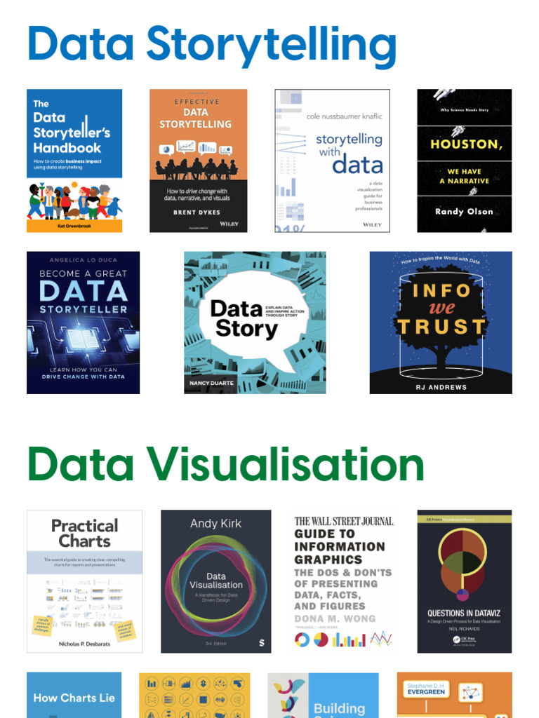 Recommended Books For Data People | PDF