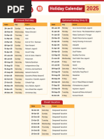 2025 India Public Holidays List | PDF