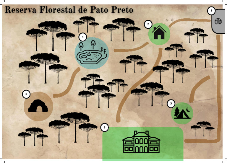 Mapa Reserva Florestal de Pato Preto | PDF