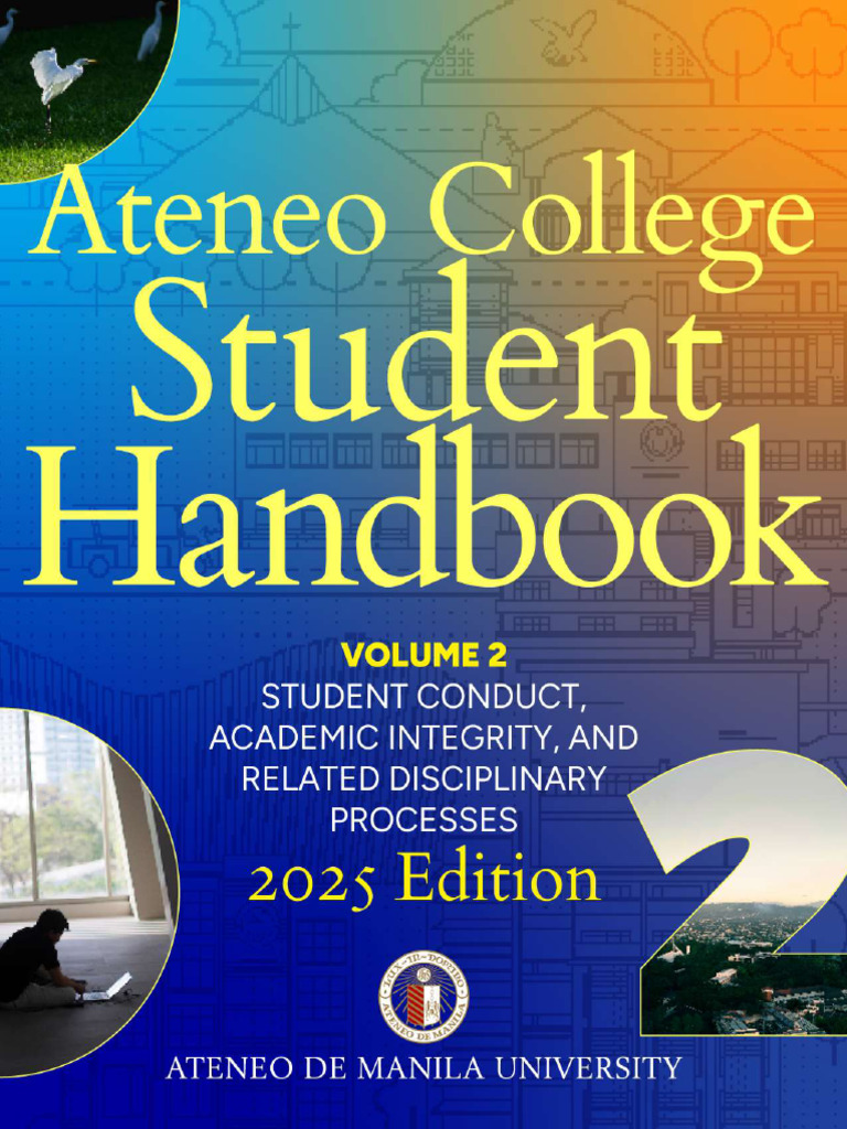 Ateneo College Student Handbook, Volume 2 (2025 Edition) : Student ...