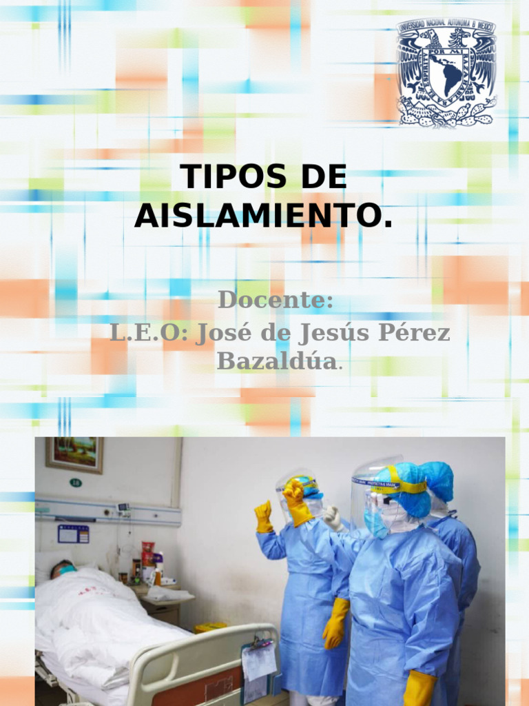 Tipos de Aislamiento | PDF | Especialidades Medicas | Medicina