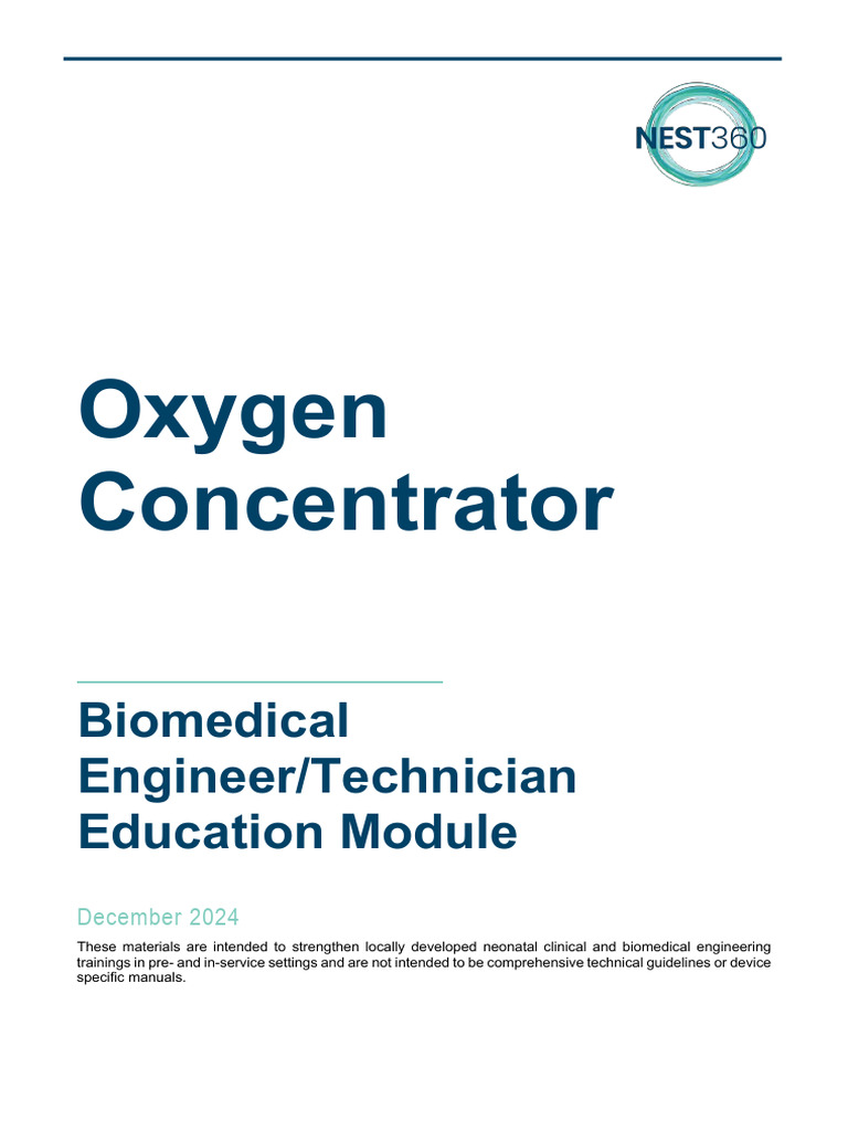 BME Module Oxygen Concentrator Final WEB 12-12-2024 | PDF | Power ...
