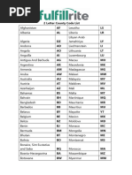 UNLOCODE Code List by Country and Territory UN | PDF