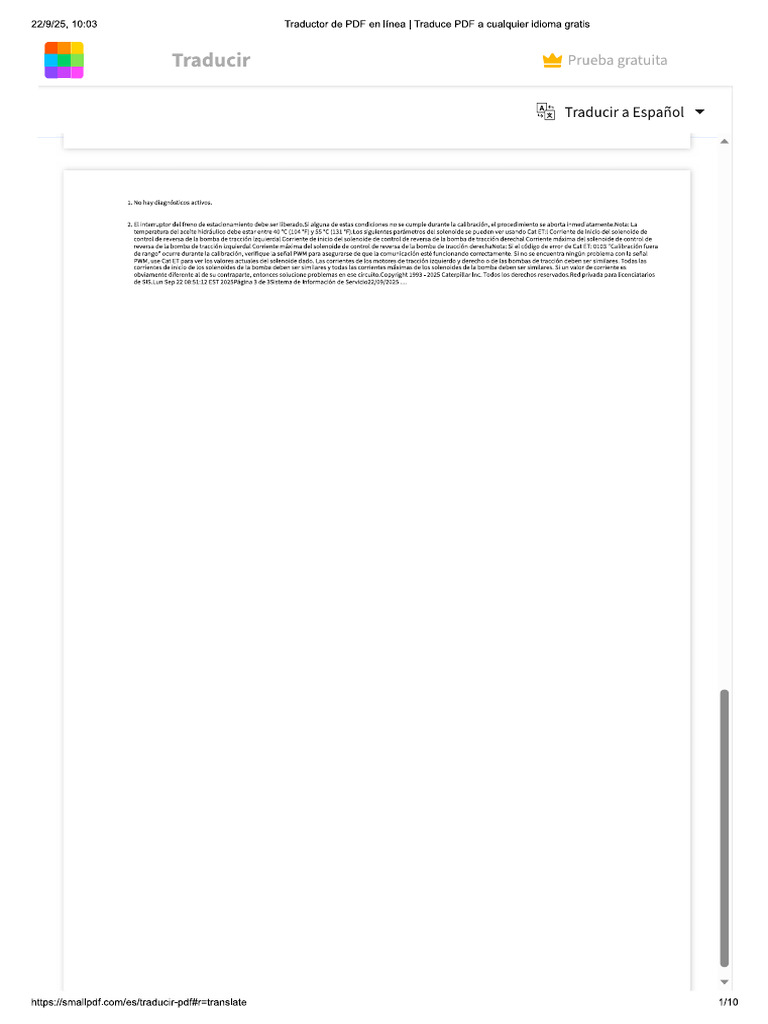 ESPANOL Testing and Ajusting Reverse Solenoids d5g | PDF
