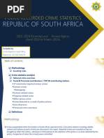 SAPS Third Quarter Crime Statistics 20242025 | PDF | Assault | Robbery