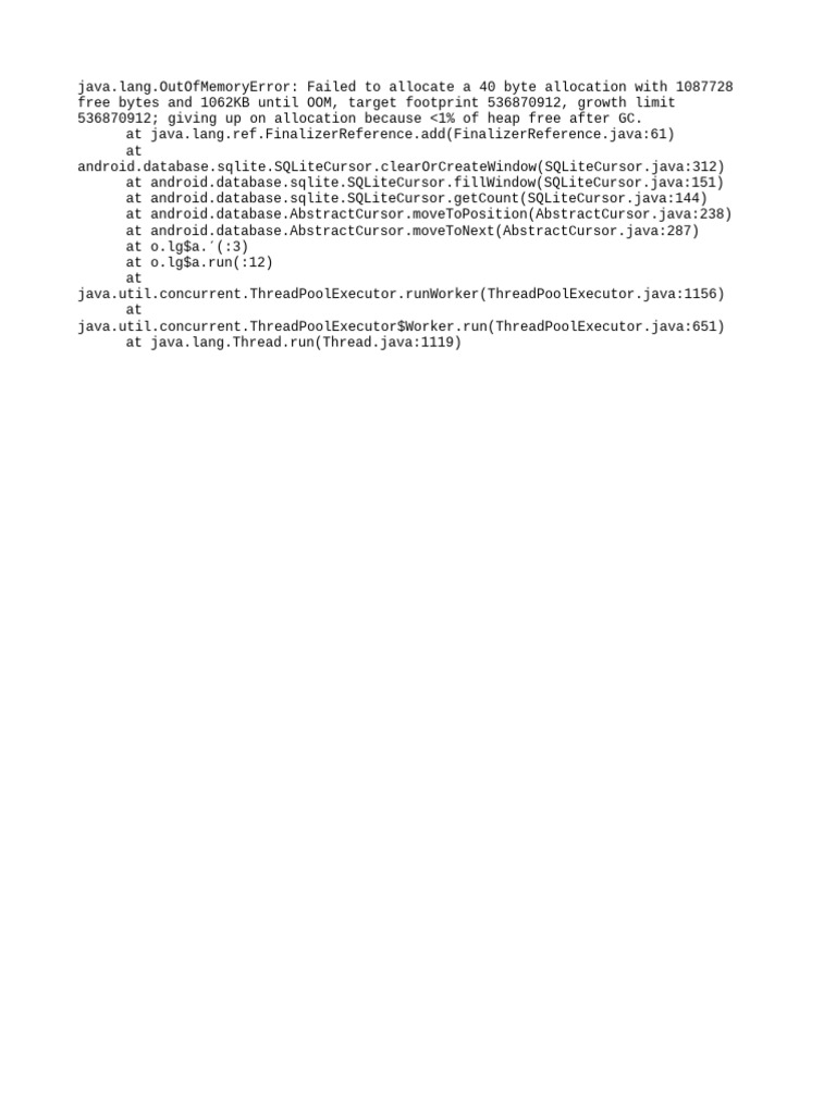 Last Crash Log | PDF