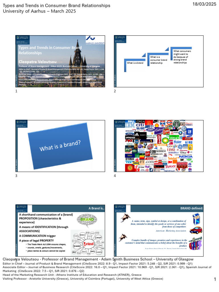 Consumer Brand Relationship Trends | PDF | Brand | Marketing