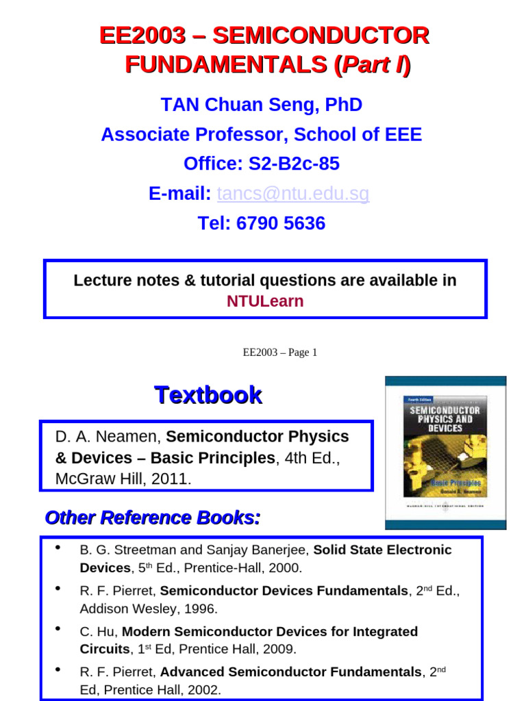 01-Lecture 1 Overview | PDF | Semiconductors | Photonics